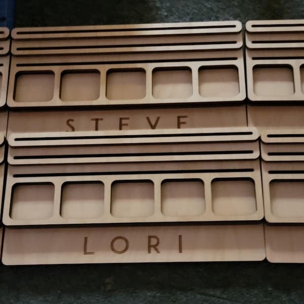 Personalized Board Game Card Holder Tabletop Resource Organizer, Gaming ...