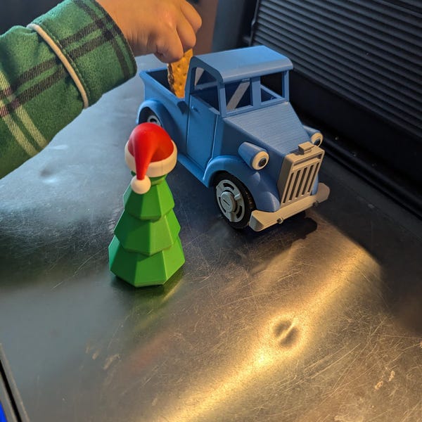 Little Blue Truck Toy | 3D Printed Gift for Kids | Farm Play Toy - Etsy
