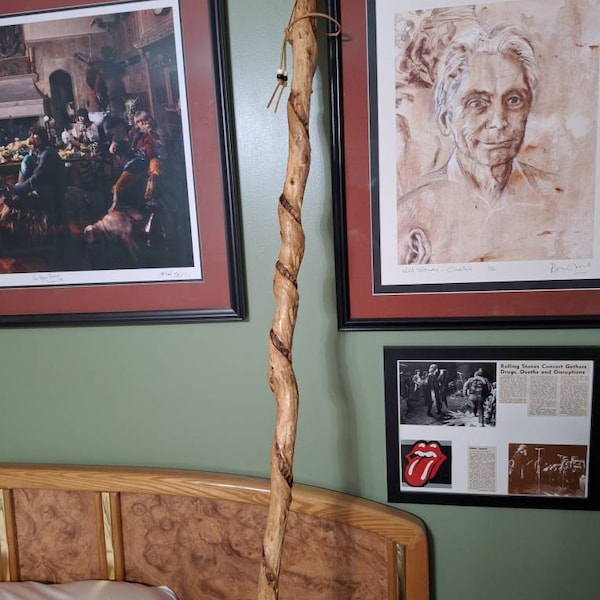Handmade Vine Curled Worm Worked Walking Sticks (etsy) - Etsy