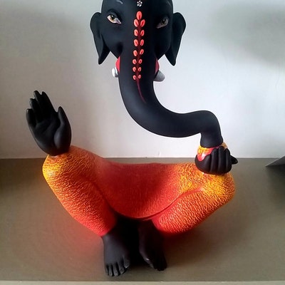 7.5 Abstract Ganesh Statue for Home Decor - Etsy