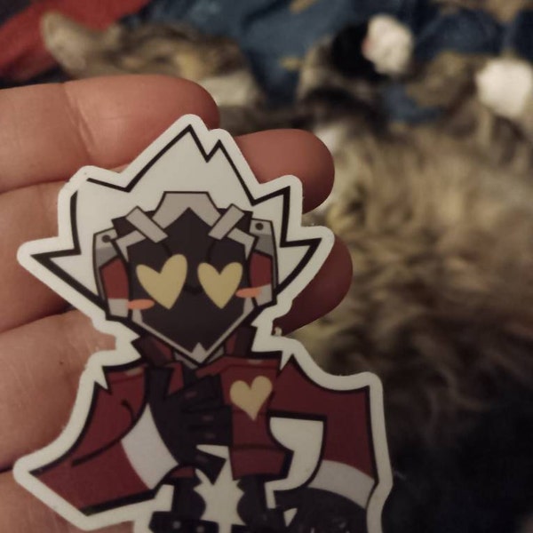 Lycaon Rose Vinyl Sticker - Etsy