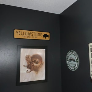 Buffalo National Park Sign, Personalized Park Destination Sign ...