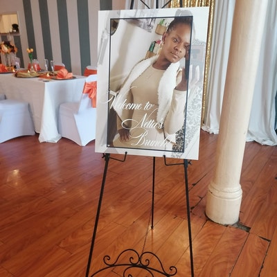 Birthday Photo Welcome Sign, Welcome to the Party Sign, Vintage Dude ...