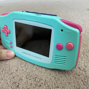 Gameboy Advance SP Solid Black Color AGS IPS Screen Mod With | Etsy