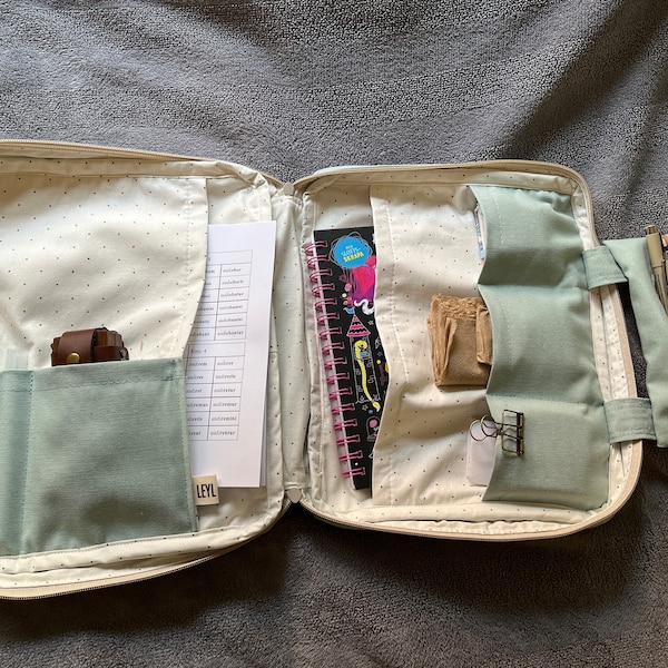 Zipper Pocket Daily Pouch, Travel Storage Pouch, Cable Pouch, Makeup ...