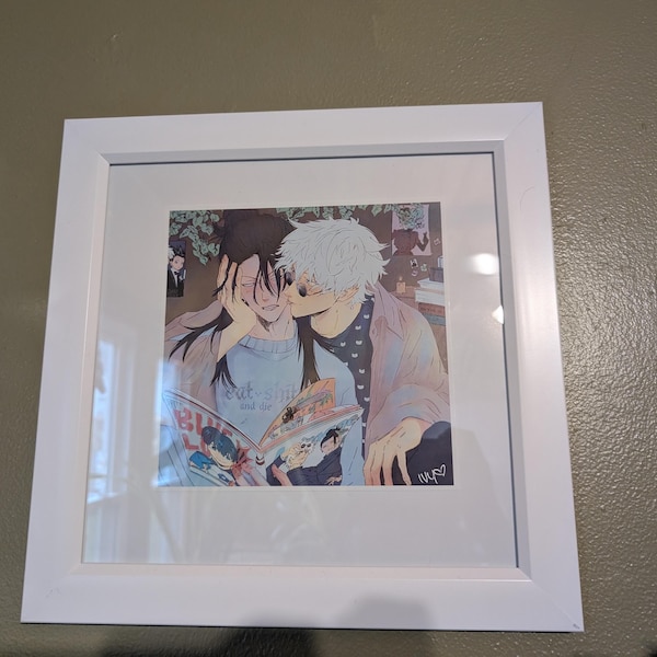 Ivy Art Print - Satosugu Gojo Geto JJK Jujutsu Kaisen - Trigun Vash - Hualian Hua Cheng Xie Lian ...