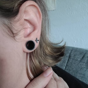 TRIS: Scythe Statement Earrings, Set of 3, Sterling Silver Joanna ...