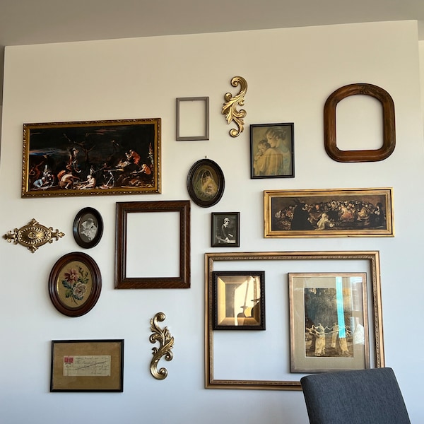 Baroque Plaque - REIGN | Gothic Gallery Wall | Gothic Decor | Handmade ...