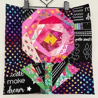 Daisy Flower FPP Foundation Paper Piecing Quilt Block Pattern Digital ...