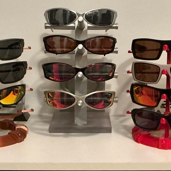 3D Printed Oakley Style Bomb Display With Stand - Etsy