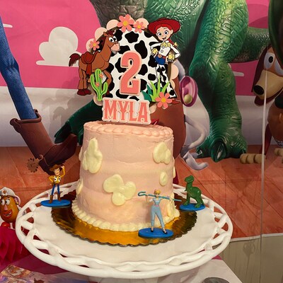 Jessie Cowgirl Cake Topper - Etsy