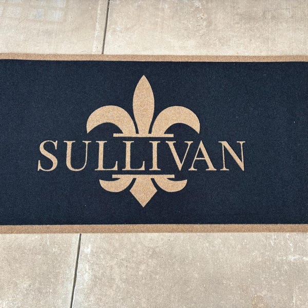 The Most Durable and Elegant Custom Door Mat Available. Infinity Custom ...