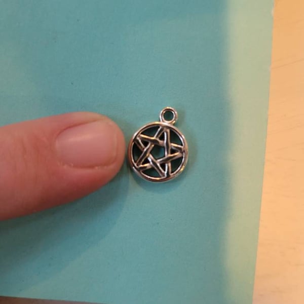 5 Treble Clef Big Hole Beads, Silver Color Big Beads, Large Hole Music ...