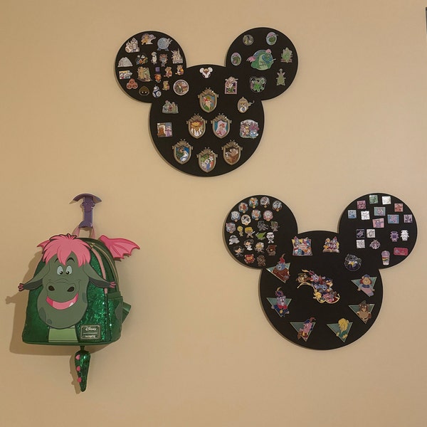 Mickey Mouse Cork Boards. Mickey Pin Display. Disney Pin Board, Mickey ...