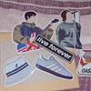 Oasis Inspired Sticker Pack (6pcs) - Unofficial Merchandise, Liam ...