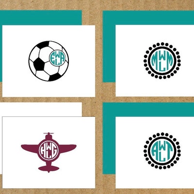 Class of 2024 Round Monogram Graduation Envelope Seals - Etsy