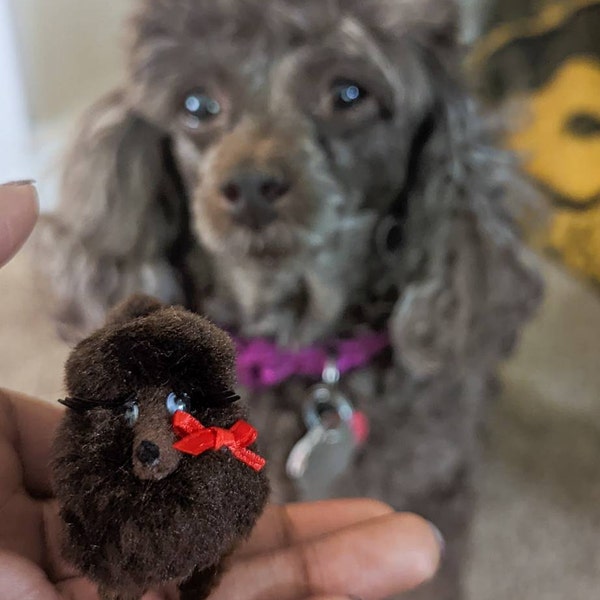 Set of 3 Pom Pom Poodle Decorations Pick 1 of 3 Colorful Groupings - Etsy