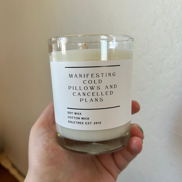 In My Prioritizing Peace Era Candle, Candle With Quote, Self Love Quote ...