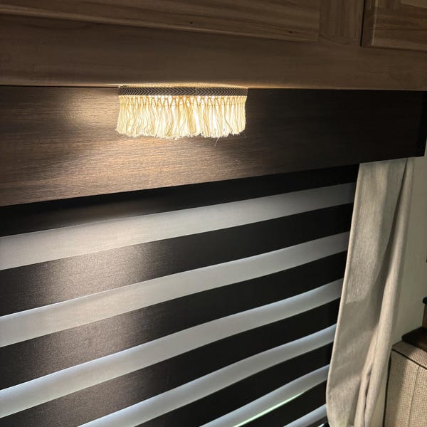 RV Light Cover, Handmade Boho Camper Trailer Decor | RV Light Covers ...