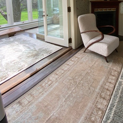 6 Ft 6 in X 4 Ft 4 in 198x134 Cm Runner Rug Turkısh Rug Old Rug ...