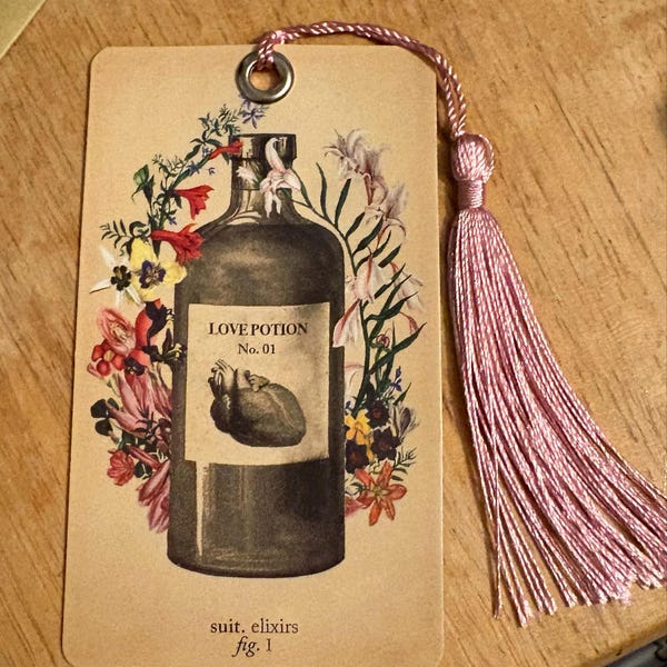 Intuitively Chosen Tarot and Oracle Card Bookmark Bookish Reader Gift ...