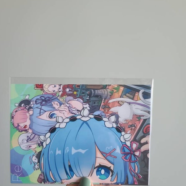 Rem Peeker Holographic Sticker | Rem Stickers Peekers Computer Decals ...