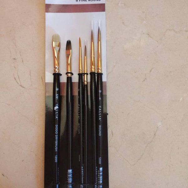 Callia Fine Super Round Brush Set - Etsy