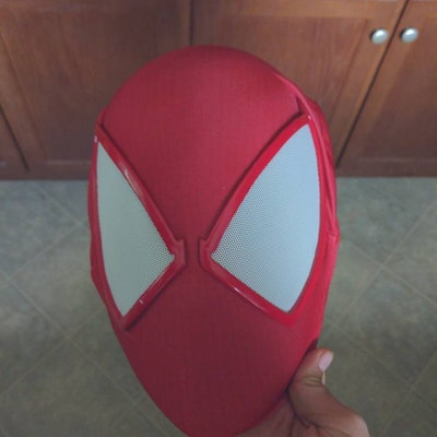 Scarlet Spider Ps 4 Shell and Lenses With Cloth Mask - Etsy