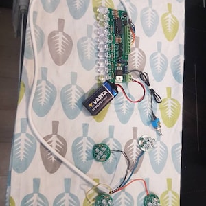 Ghostbusters Movie Prop Proton Pack Power Cell Lights Kit 10mm BLUE ...