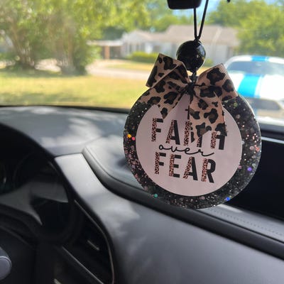 Cheetah Smiley Car Freshie, Car Air Freshener, Freshie, Aroma Bead Car ...