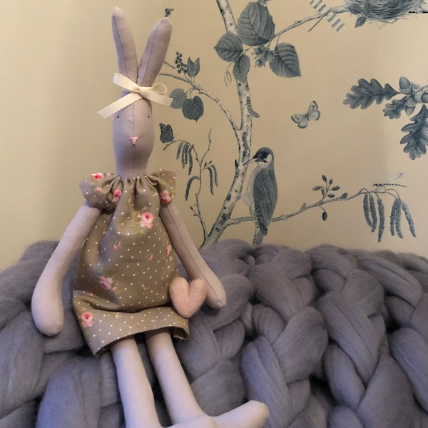Bunny Family_tilda Rabbit Toy_hare Plushie_mum Dad Toys_simple Interior ...