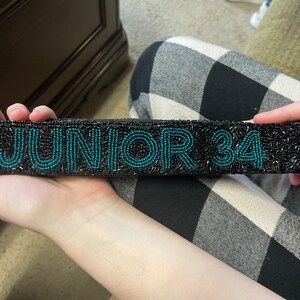 Beaded Letter Customized Coin Pouch Bag , Money Bag, Change Purse ...