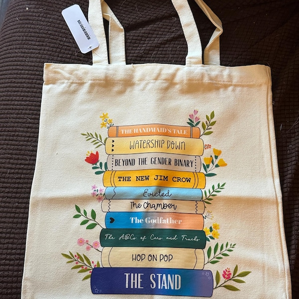 Personalized Canvas Tote Bag for Teachers, Librarian,caregiver – Great ...