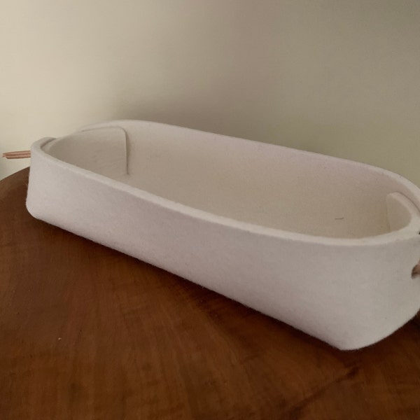 Felt Catch All – Small Organizer for Vanity or Desk - Etsy