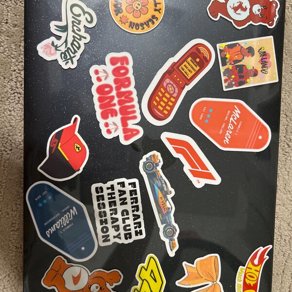 Formula 1 Motel Keychain Waterproof Sticker - F1 Mclaren HQ and Debut ...