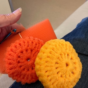 Scrubbie Pattern for Nylon Netting Dish Scrubbies - Etsy