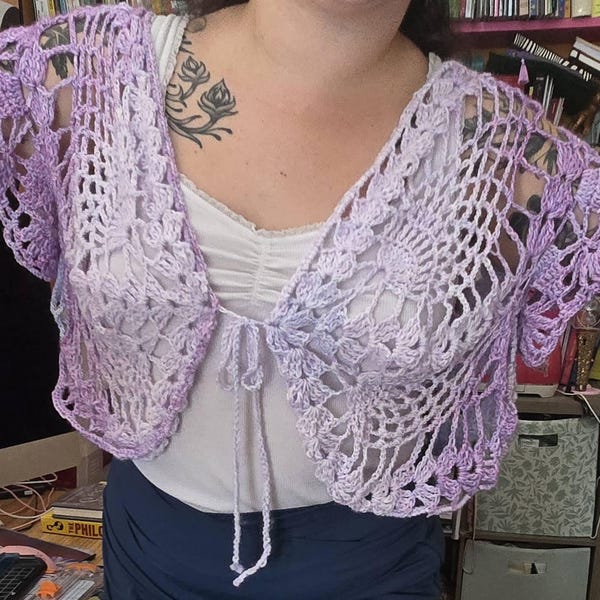 2025 Fairyland Butterfly Vest Crochet Pattern - Etsy