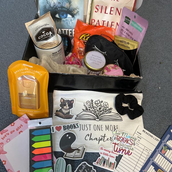 Mega Book Lovers Box - Etsy