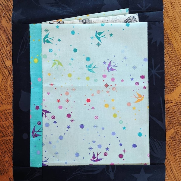 Little Library Set of Six Paper Pieced Book Quilt Pattern Blocks - Etsy