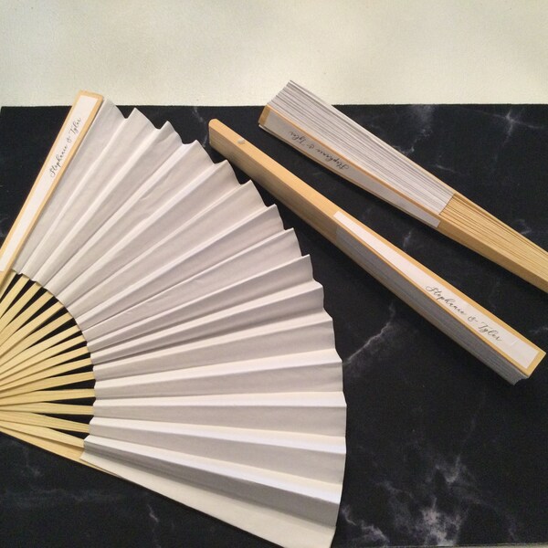 Personalized Fans - Personalized Hand Fans - Personalized Wedding Fans ...
