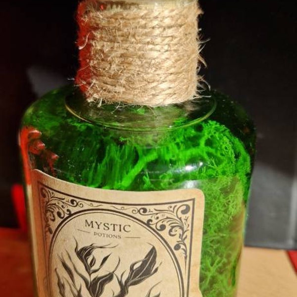 Mana Potion, Dnd, LARP, Handcrafted, Mystic Potions, Alchemy, Magic ...