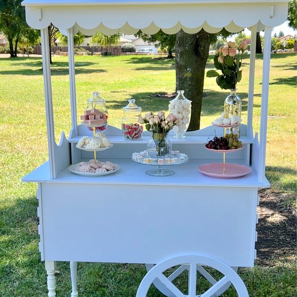 Sweet Cart, Candy Cart, Cake Stand, Mini Bar, Party Decorations ...