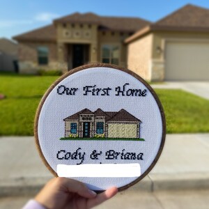 Personalised Engaged Cross Stitch / Personalised Engagement Cross ...