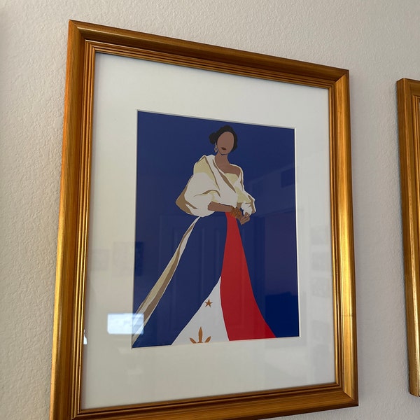 Filipino Gallery Wall Set, Filipino Set of 6 Woman and Man Prints ...