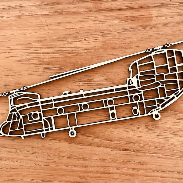 CH-47 Chinook Helicopter Military Aircraft Side SVG Clip Art Graphic ...