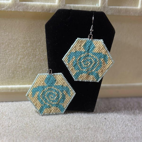 Native Inspired Bead Loom Pattern - Bear Paw Loom Bracelet Pattern - Etsy