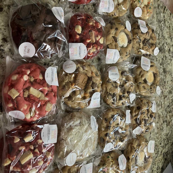 8 Bakery Style Cookies Variety Box, Gourmet Cookies, Sweetest Day Gift ...