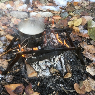 Simple Bushcraft Cooking Kit Two Part Bushcraft Cooking Set - Etsy