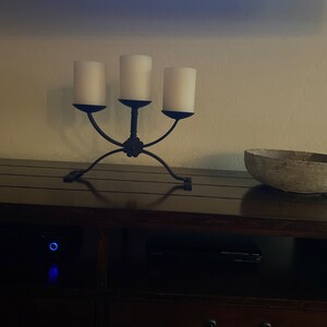 Hand Forged Table Lamp - Etsy