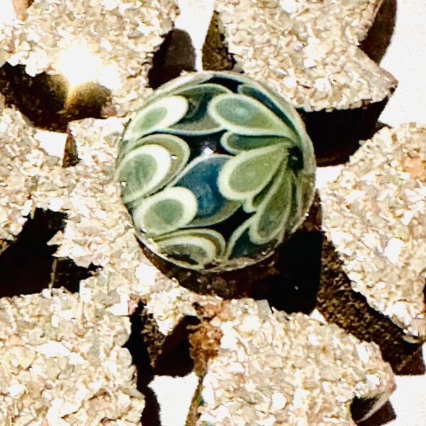 Glass Marble, Handmade Marbles, Contemporary Art Marble, Vortex ...